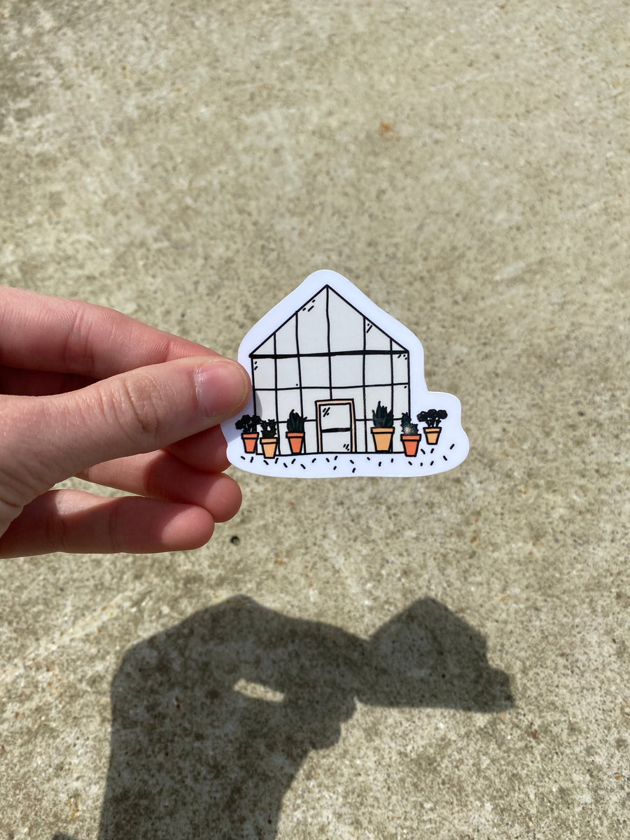 Large Greenhouse Sticker – hannah.elise.co